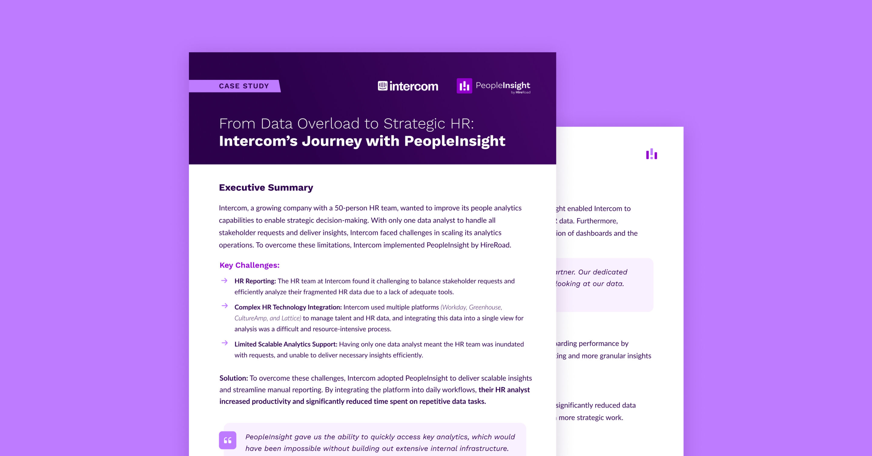 Intercom’s Journey with PeopleInsight